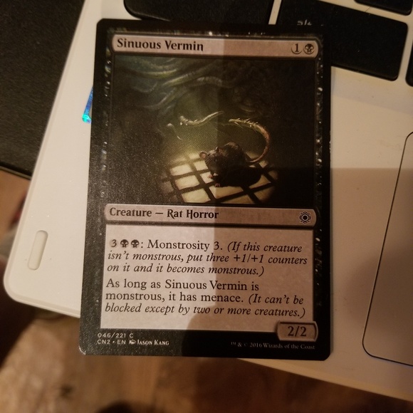 Magic | Other | Sinuous Vermin Magic Card | Poshmark
